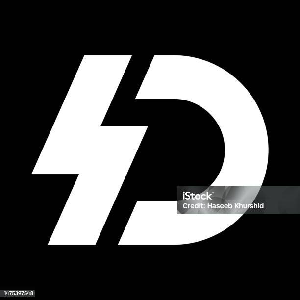 Logo Sd Minimal Icône Dune Lettre Ds Sur Fond De Luxe Idée De Logo