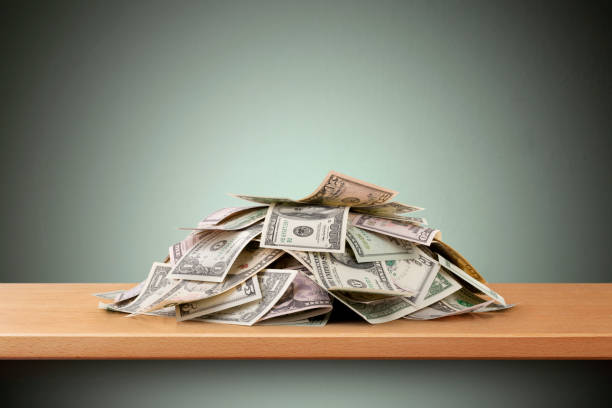 Free picture: dollar, one, stacks, pile, money, currency, retro, old ...