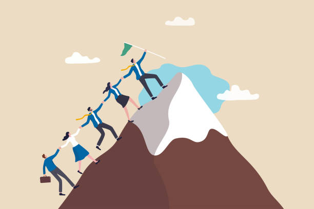 Free Stock Photo of Reaching the Summit - Team Work - Group Effort ...