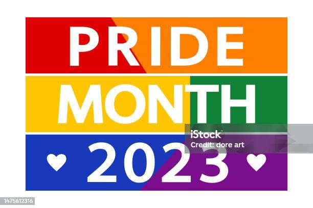 Pride Month 2023 Lgbt Vector Concept Stock Illustration Download