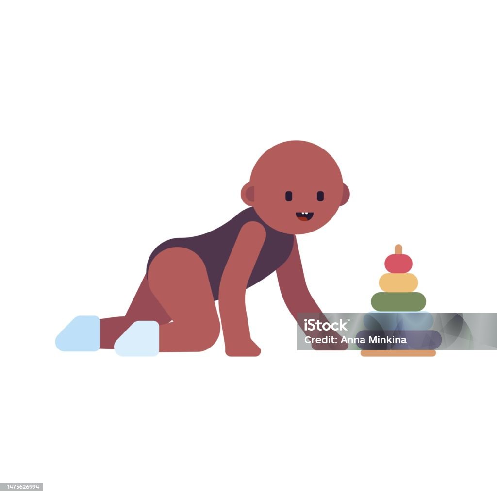Crawling Baby Vector Illustration Stock Illustration - Download Image ... Crawling Baby Vector Illustration Stock Illustration - Download Image ...