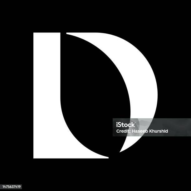 Logo Dl Minimal Icône Dune Lettre Ld Sur Fond De Luxe Idée De Logo