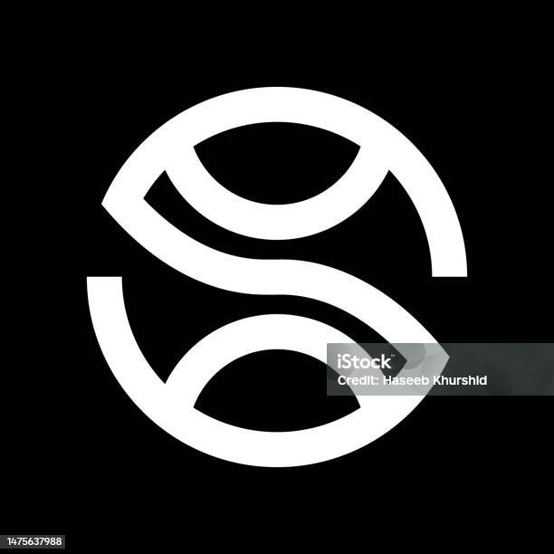 Logo Sx Minimal Icône Dune Lettre Xs Sur Fond De Luxe Idée De Logo