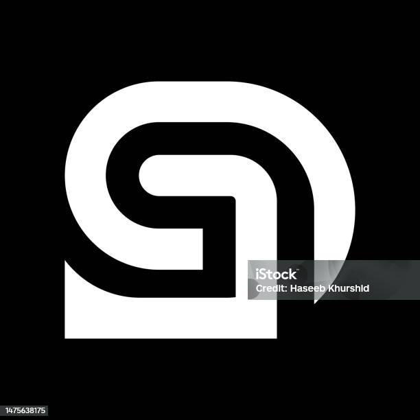 Logo Sd Minimal Icône Dune Lettre Ds Sur Fond De Luxe Idée De Logo