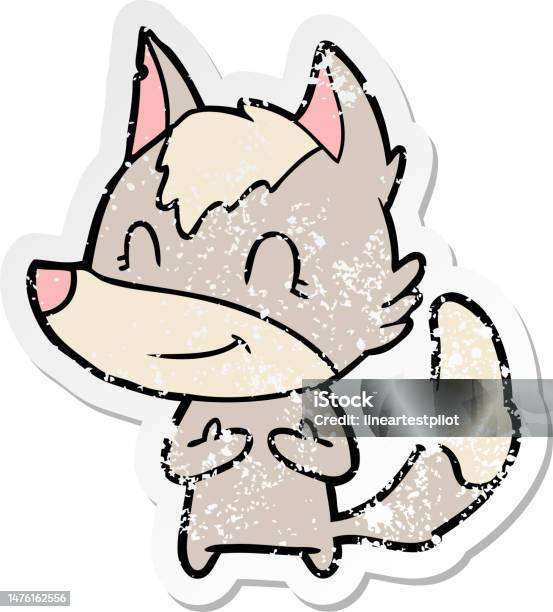 Stiker Tertekan Dari Serigala Kartun Ramah Ilustrasi Stok - Unduh ... Stiker Tertekan Dari Serigala Kartun Ramah Ilustrasi Stok - Unduh ...