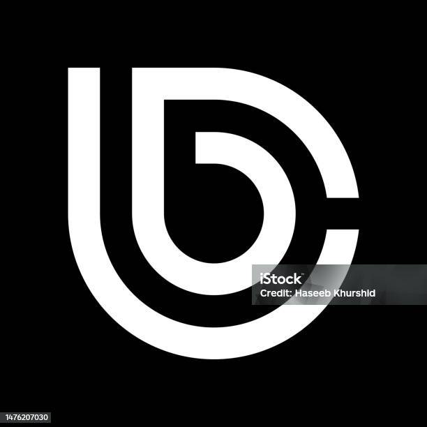 Logo Cg Minimal Icône Dune Lettre Gc Sur Fond De Luxe Idée De Logo