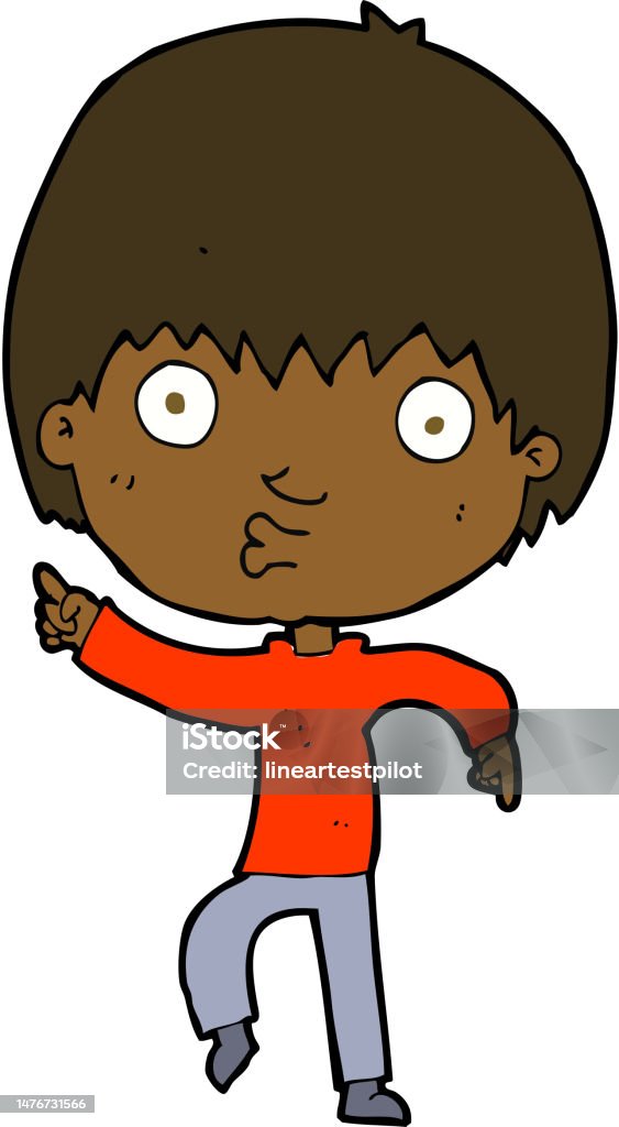 Cartoon Impressed Boy Pointing Stock Illustration - Download Image Now ... Cartoon Impressed Boy Pointing Stock Illustration - Download Image Now ...