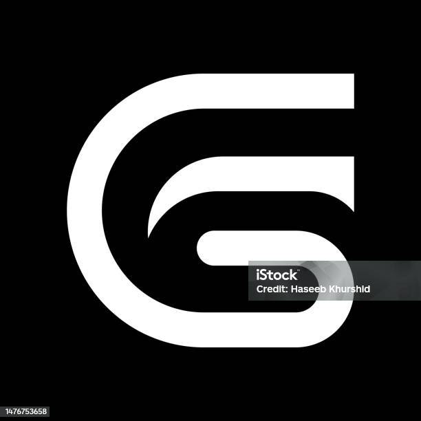 Logo Sg Minimal Icône Dune Lettre Gs Sur Fond De Luxe Idée De Logo
