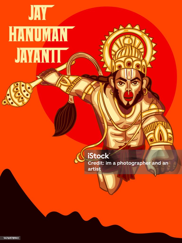Ilustrasi Vektor Dewa Hindu Hanuman Jayanti Ilustrasi Stok - Unduh ... Ilustrasi Vektor Dewa Hindu Hanuman Jayanti Ilustrasi Stok - Unduh ...