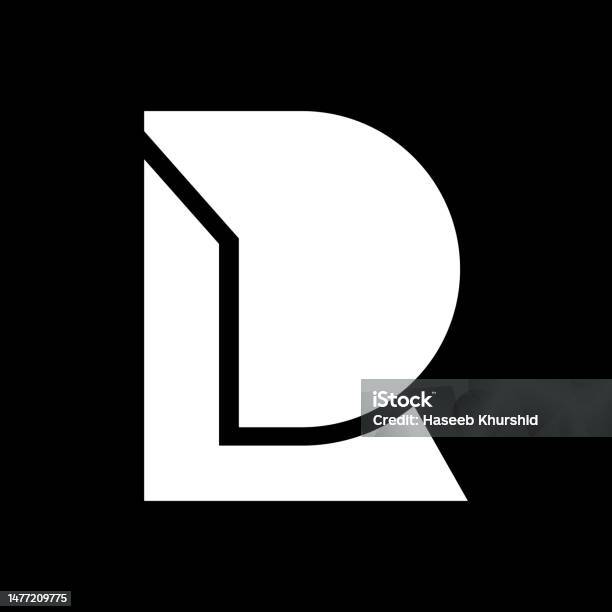 Logo Dl Minimal Icône Dune Lettre Ld Sur Fond De Luxe Idée De Logo
