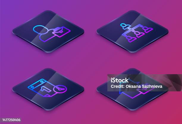 ตั้งค่า Isometric Line Freelancer Time Management Hierarchy Organogram ... ตั้งค่า Isometric Line Freelancer Time Management Hierarchy Organogram ...