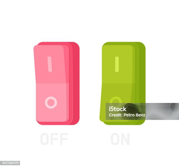 Activez Ou Désactivez Le Jeu De Boutons Bouton Dactivation Ou Darrêt