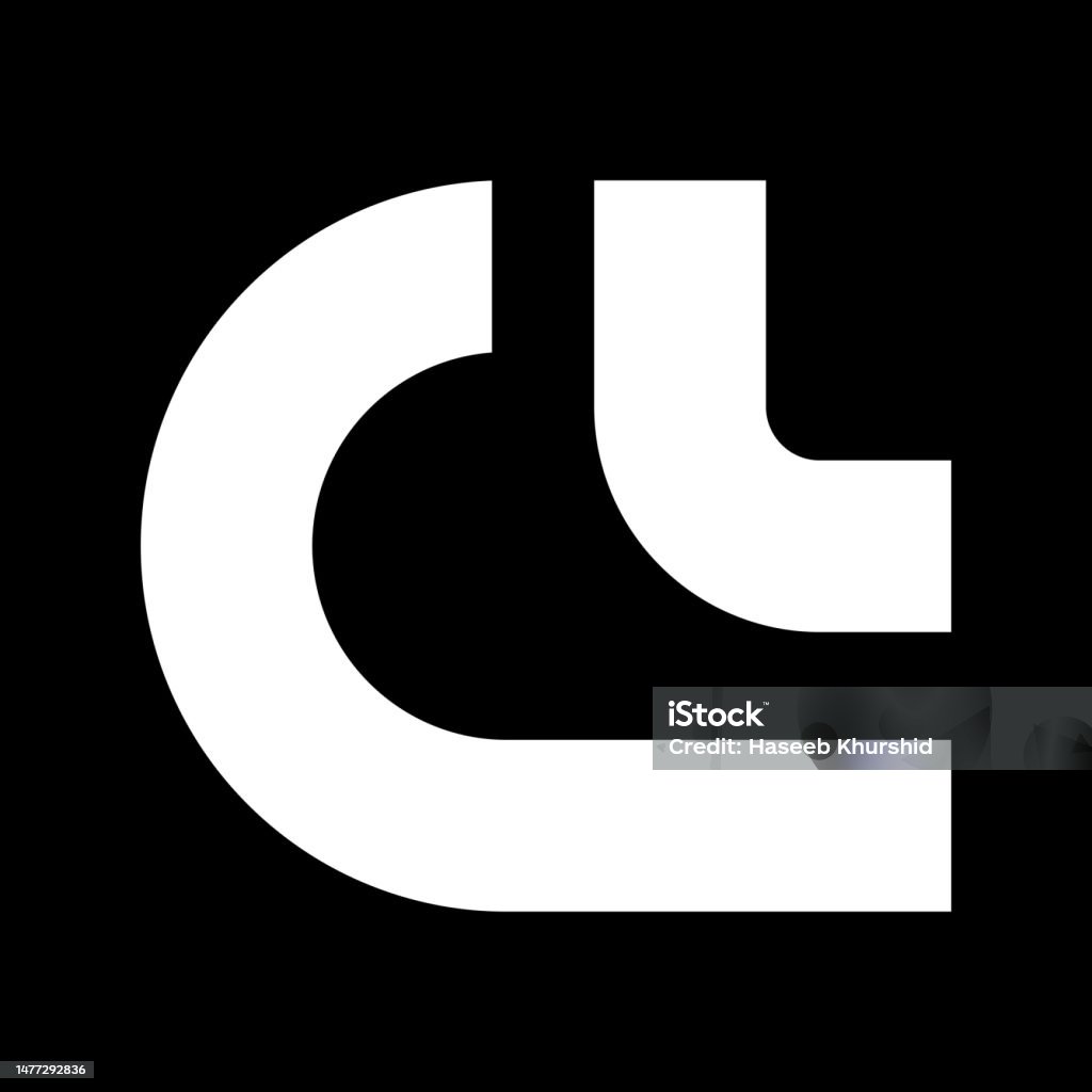 Logo Cl Minimal Icône Dune Lettre Cl Sur Fond De Luxe Idée De Logo