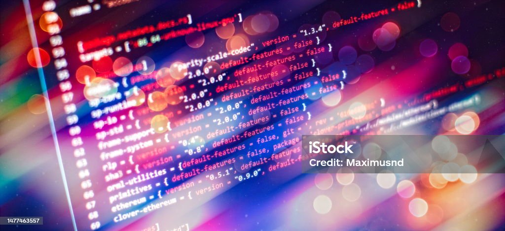 Computer Source Code Programmer Script Developercode Syntax On A