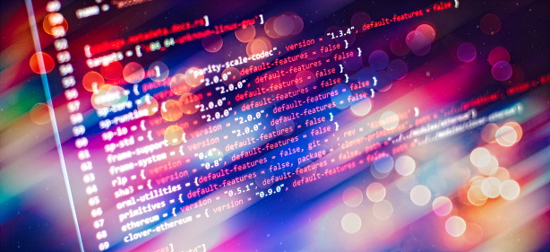 Computer Source Code Programmer Script Developercode Syntax On A