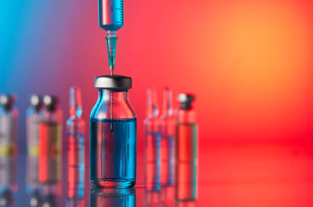 Free picture: blue, close-up, vaccine, medicine, syringe, device ...