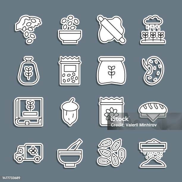 Atur Garis Memilah Tepung Roti Roti Biji Rolling Pin Pada Adonan Kemas ... Atur Garis Memilah Tepung Roti Roti Biji Rolling Pin Pada Adonan Kemas ...