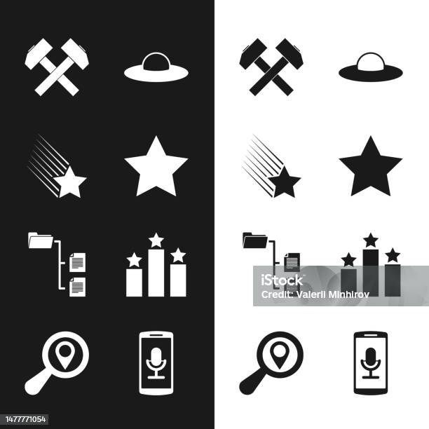 Set Star Falling Star Two Crossed Hammers Ufo Flying Spaceship Folder ... Set Star Falling Star Two Crossed Hammers Ufo Flying Spaceship Folder ...