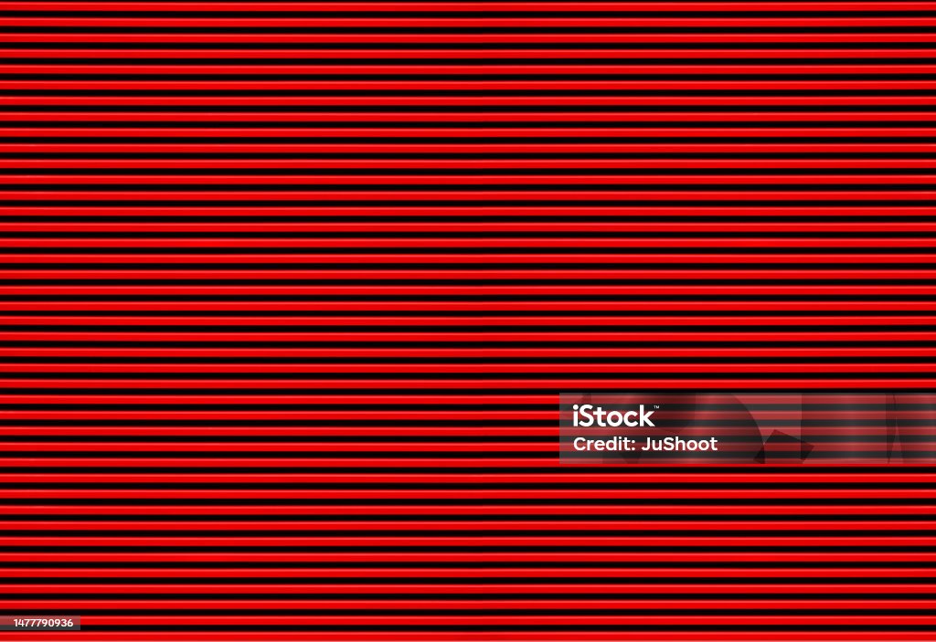 Tekstur Lembaran Logam Bergelombang Merah Latar Belakang Rana Metalik