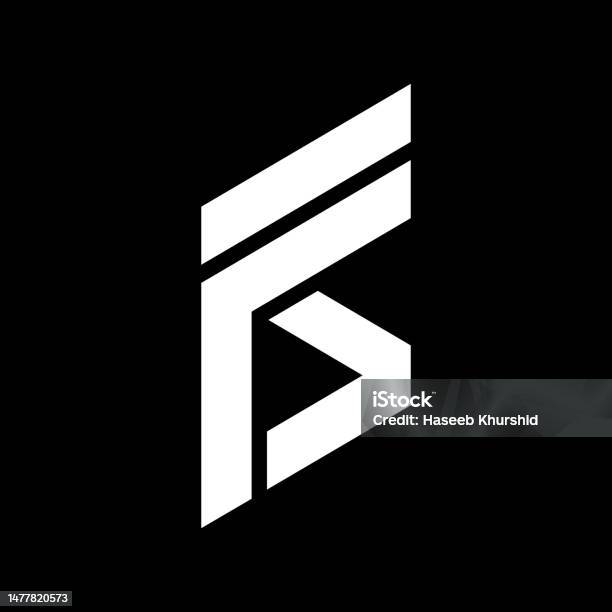 Logo Sf Minimal Icône Dune Lettre Fs Sur Fond De Luxe Idée De Logo