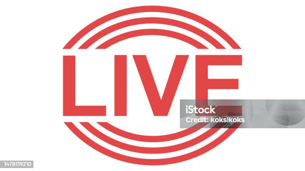 Siaran Logo Langsung Tombol Streaming Udara Tanda Tangani Vlog Tv ... Siaran Logo Langsung Tombol Streaming Udara Tanda Tangani Vlog Tv ...