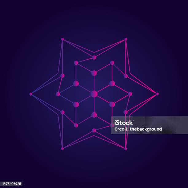 An Array Of Structured Data Visualization Modern Stylish Logo Design