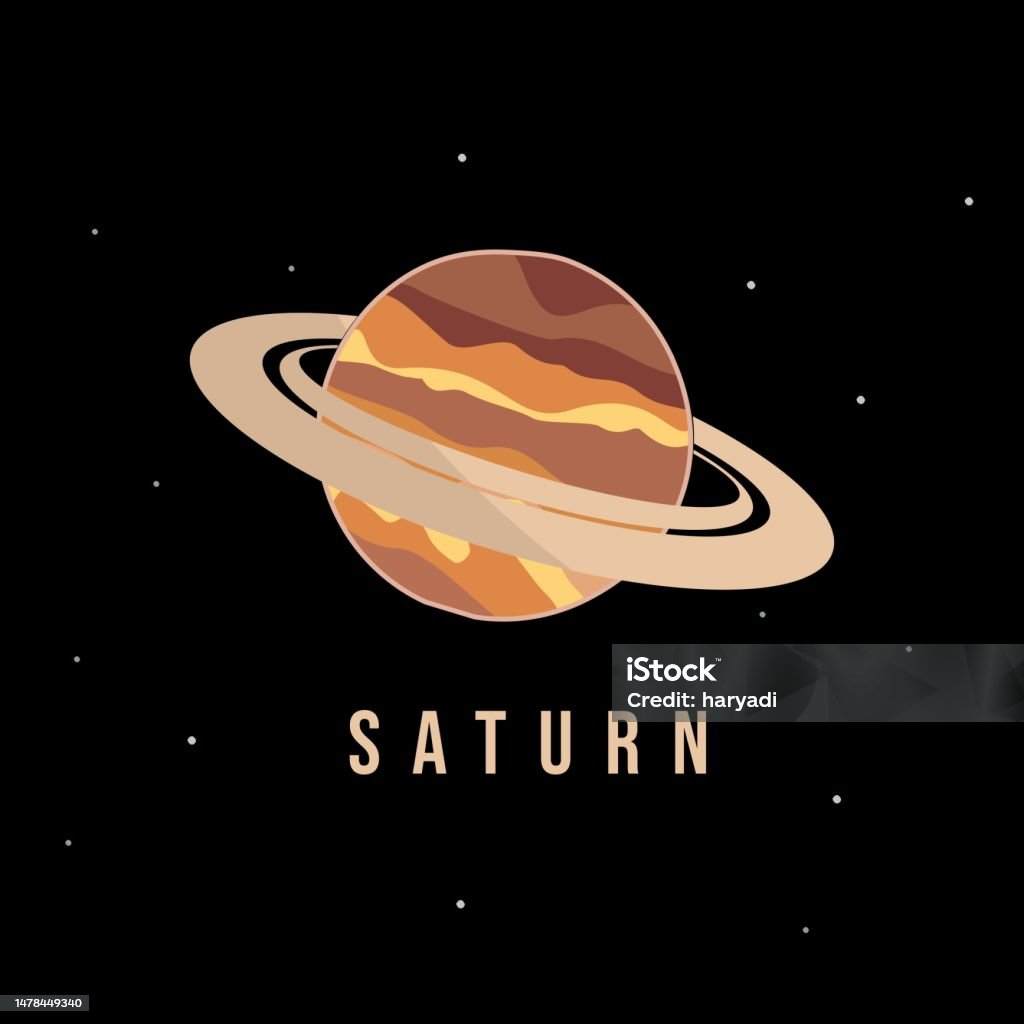 Saturn Planet Vector Graphic Template Galaxy Space Objects Illustration ... Saturn Planet Vector Graphic Template Galaxy Space Objects Illustration ...
