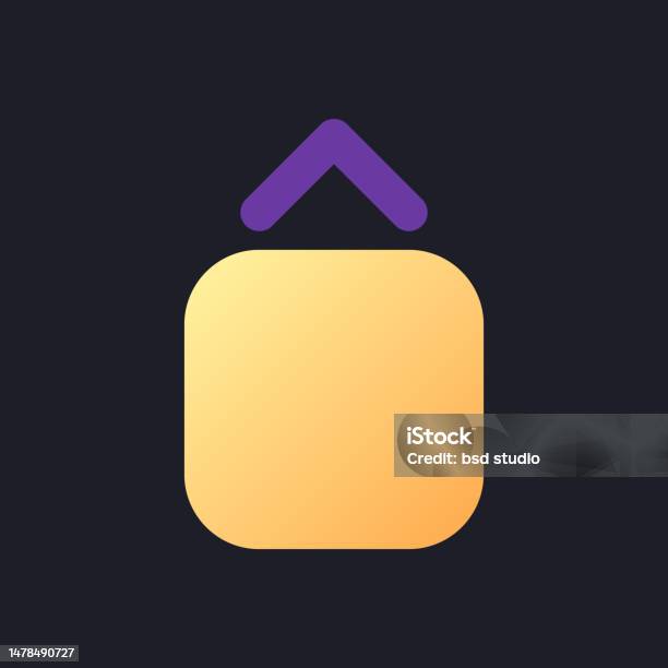 Jump Animation Flat Gradient Fill Ui Icon For Dark Theme Stock ... Jump Animation Flat Gradient Fill Ui Icon For Dark Theme Stock ...