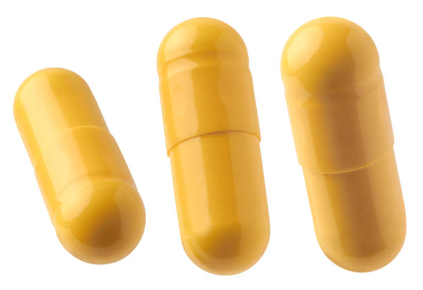 Free Stock Photo of Blister pack of yellow and black capsules ...