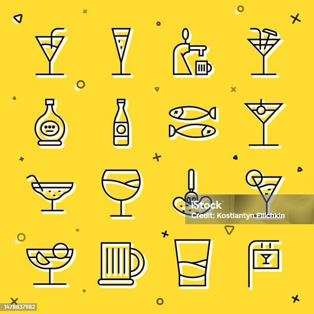 Atur Garis Papan Nama Jalan Dengan Bar Gelas Martini Keran Bir Botol ... Atur Garis Papan Nama Jalan Dengan Bar Gelas Martini Keran Bir Botol ...