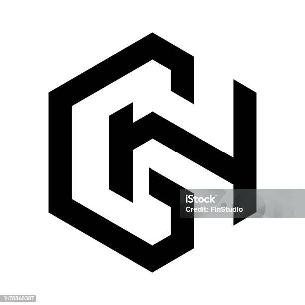 Logo Gh Initial Innovant Professionnel Et Logo Hg Lettre Gh Ou Hg