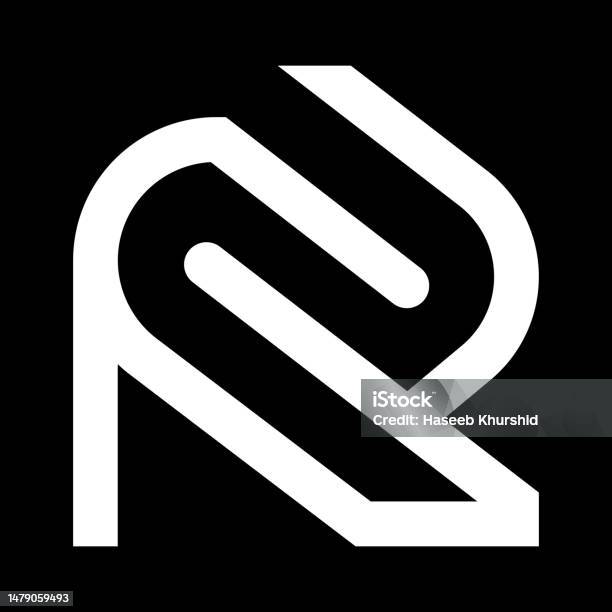 Logo Zr Minimal Icône Dune Lettre Rz Sur Fond De Luxe Idée De Logo
