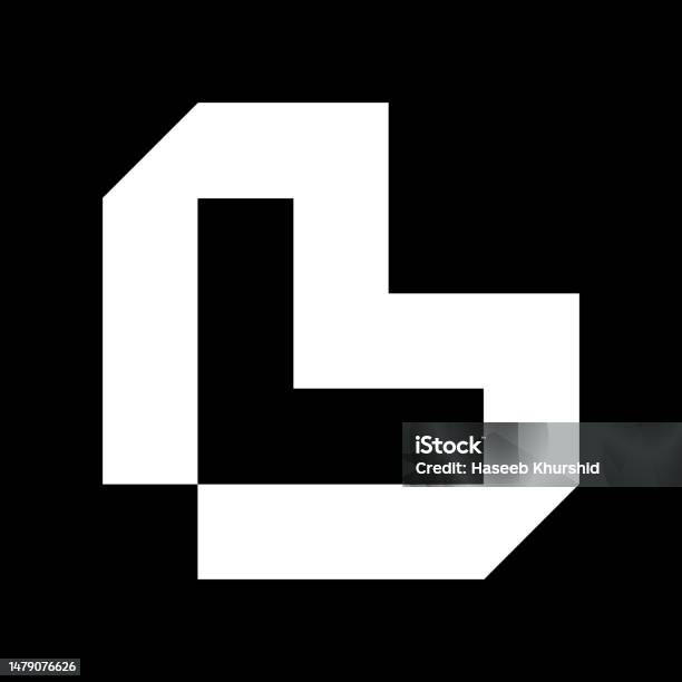 Logo Bl Minimal Icône Dune Lettre Lb Sur Fond De Luxe Idée De Logo