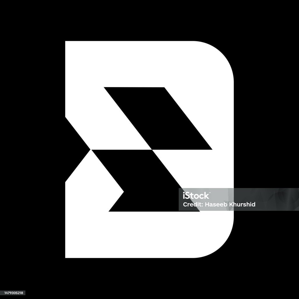 Logo Zd Minimal Icône Dune Lettre Dz Sur Fond De Luxe Idée De Logo