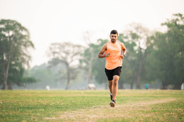 Free Stock Photo of Male athlete running in the park | Download Free ...
