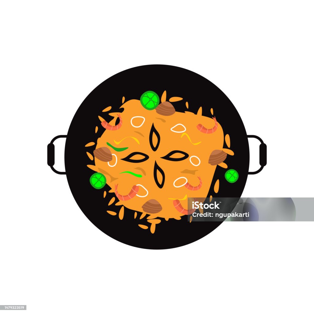 Vetores de Paella Espanhola Com Marisco E Açafrão Paella Espanhola ... Vetores de Paella Espanhola Com Marisco E Açafrão Paella Espanhola ...