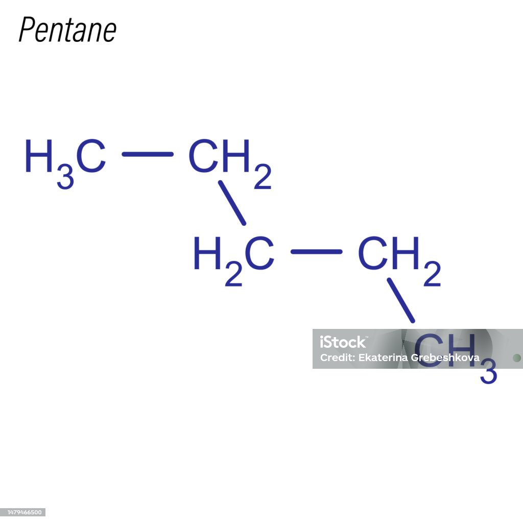 Ilustración de Vector Fórmula Esquelética De Pentano Molécula Química y ... Ilustración de Vector Fórmula Esquelética De Pentano Molécula Química y ...