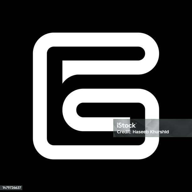 Logo Eg Minimal Icône Dune Lettre Ge Sur Fond De Luxe Idée De Logo
