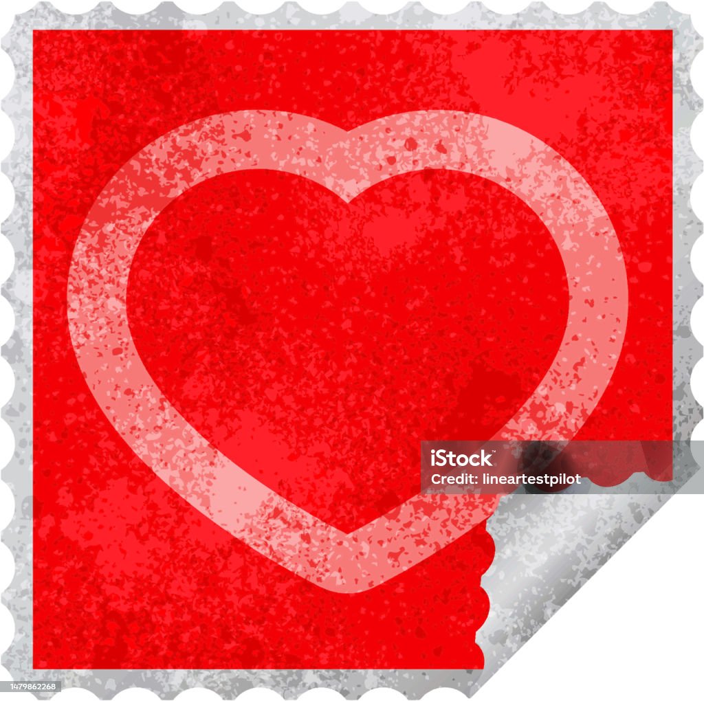 Herzgrafik Vektor Quadrat Peeling Aufkleber Stock Vektor Art und mehr ... Herzgrafik Vektor Quadrat Peeling Aufkleber Stock Vektor Art und mehr ...