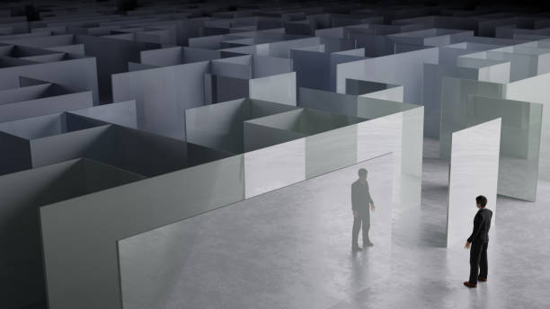 Free Stock Photo of Man Inside Maze - Thinking Through Options ...