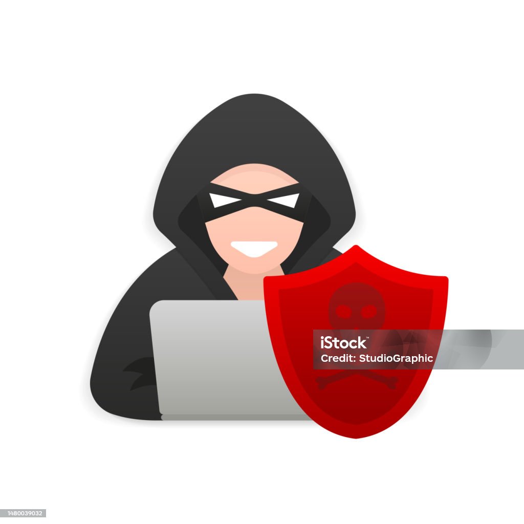 Hacker Cyber Kriminal Dengan Laptop Mencuri Data Pribadi Pengguna ... Hacker Cyber Kriminal Dengan Laptop Mencuri Data Pribadi Pengguna ...