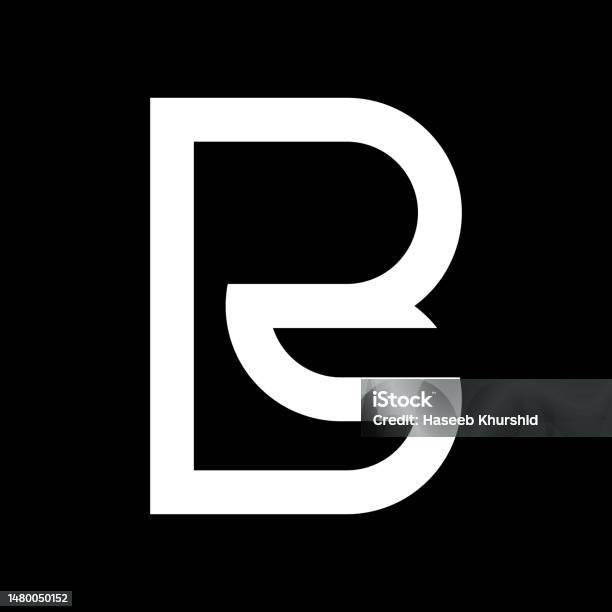Logo Sb Minimal Icône Dune Lettre Bs Sur Fond De Luxe Idée De Logo