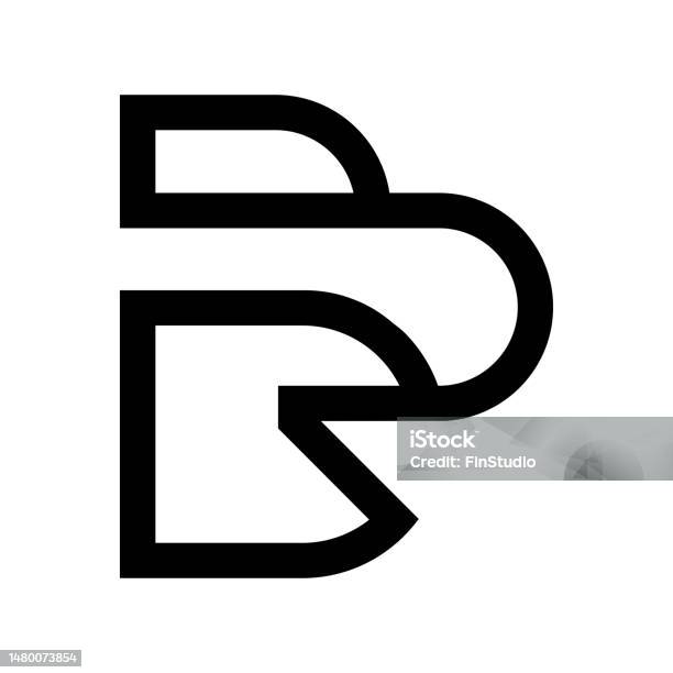 Logo Br Initial Professionnel Innovant Et Logo Rb Lettre Br Ou Rb