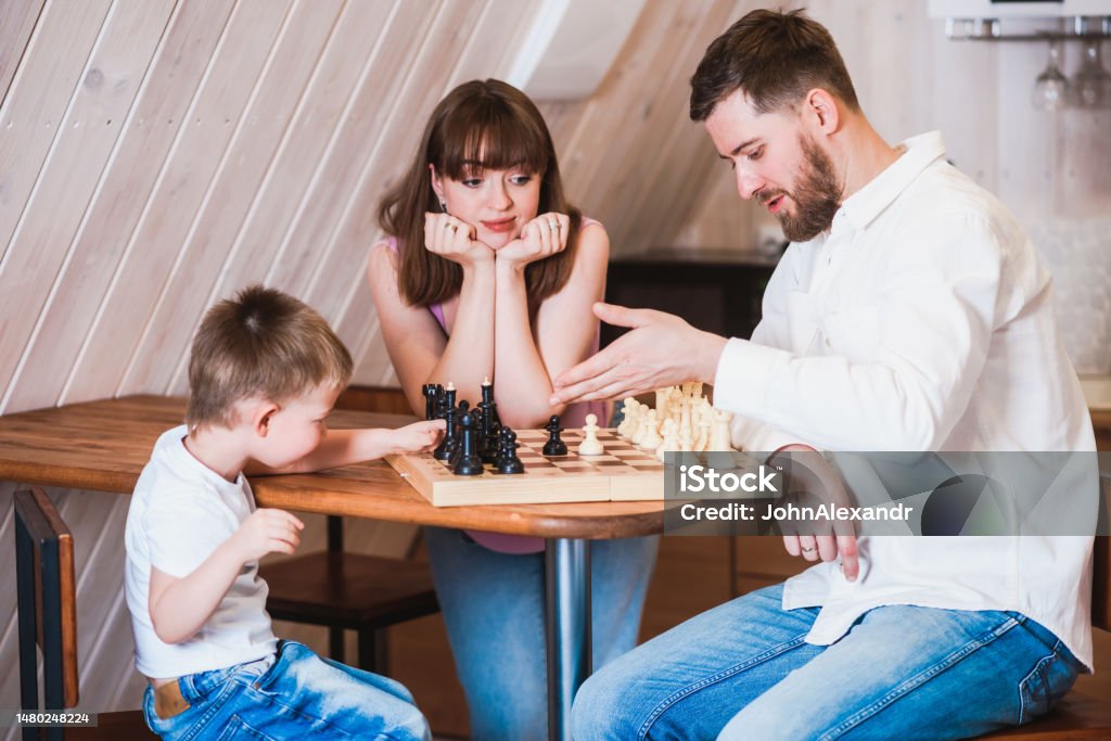 Photo Libre De Droit De Heureux Père De Famille Papa Et Leur Fils