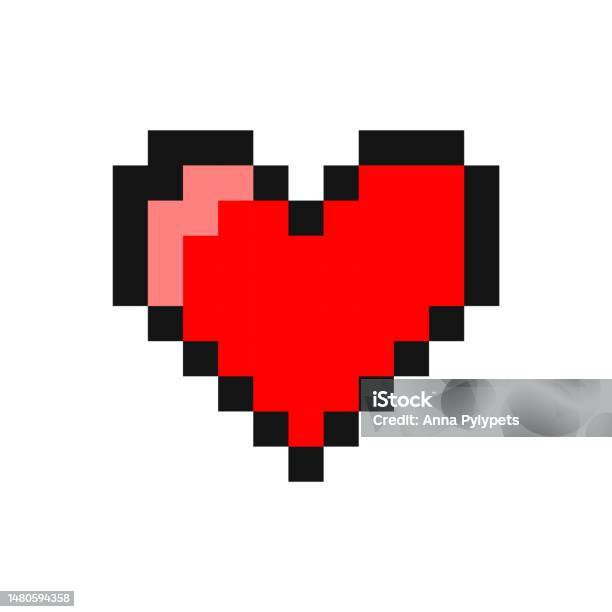 Ilustración de Corazón De Píxel Barra De Vida Del Juego De Píxelesbarra ... Ilustración de Corazón De Píxel Barra De Vida Del Juego De Píxelesbarra ...