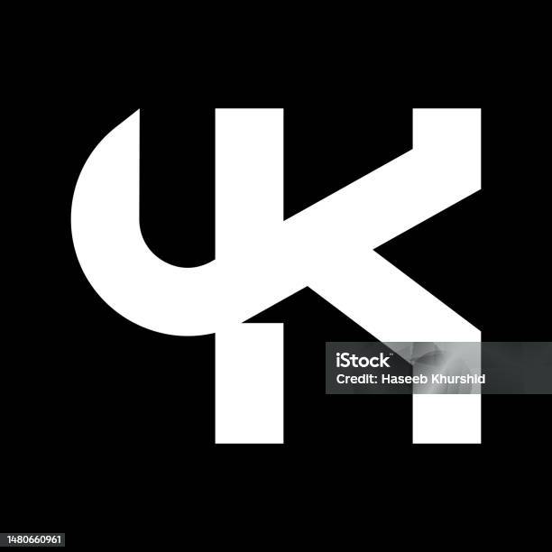Logo Jk Minimal Icône Dune Lettre Kj Sur Fond De Luxe Idée De Logo