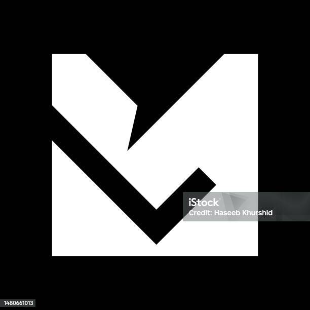 Logo Ml Minimal Icône Dune Lettre Lm Sur Fond De Luxe Idée De Logo