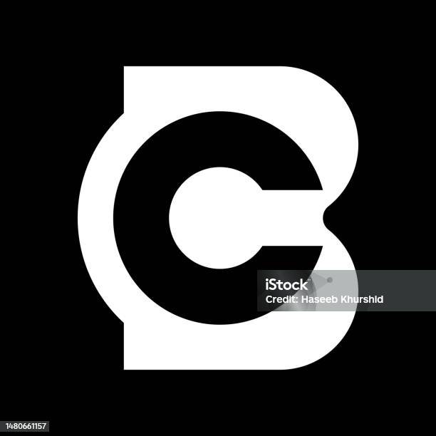 Logo Cb Minimal Icône Dune Lettre Cb Sur Fond De Luxe Idée De Logo