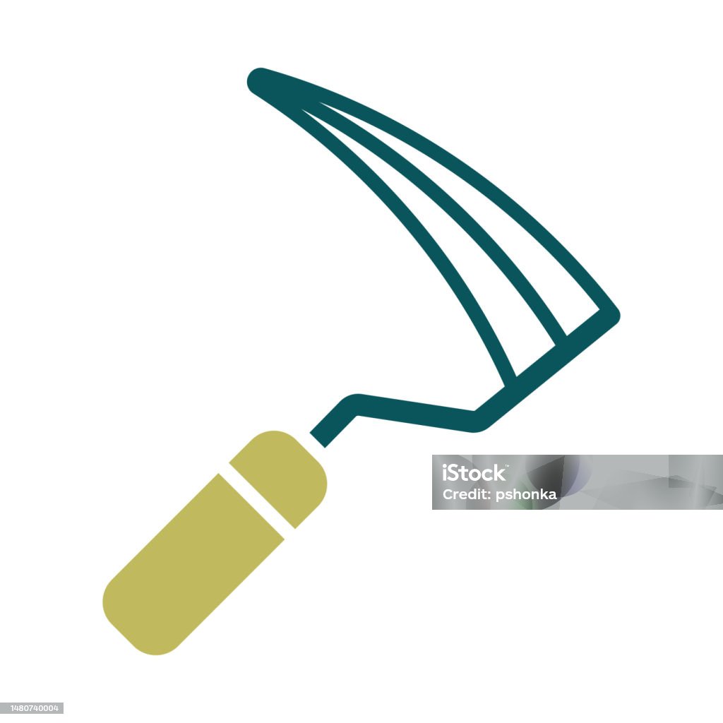 Garden Sickle Isolated Vector Icon Stock Illustration - Download Image ... Garden Sickle Isolated Vector Icon Stock Illustration - Download Image ...