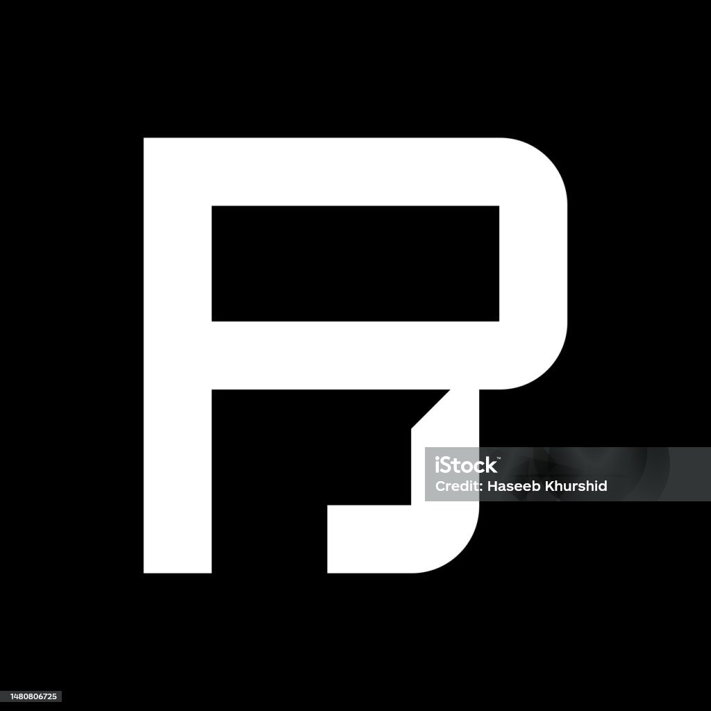 Logo Fb Minimal Icône Dune Lettre Fb Sur Fond De Luxe Idée De Logo